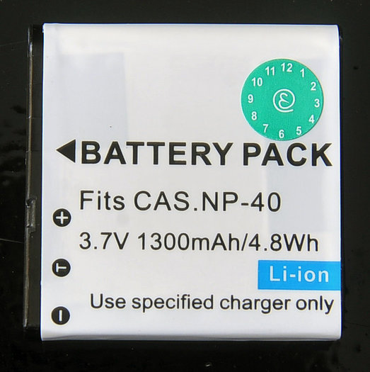 Casio NP-40 accu 3,7 volt 980 mAh - Accuman